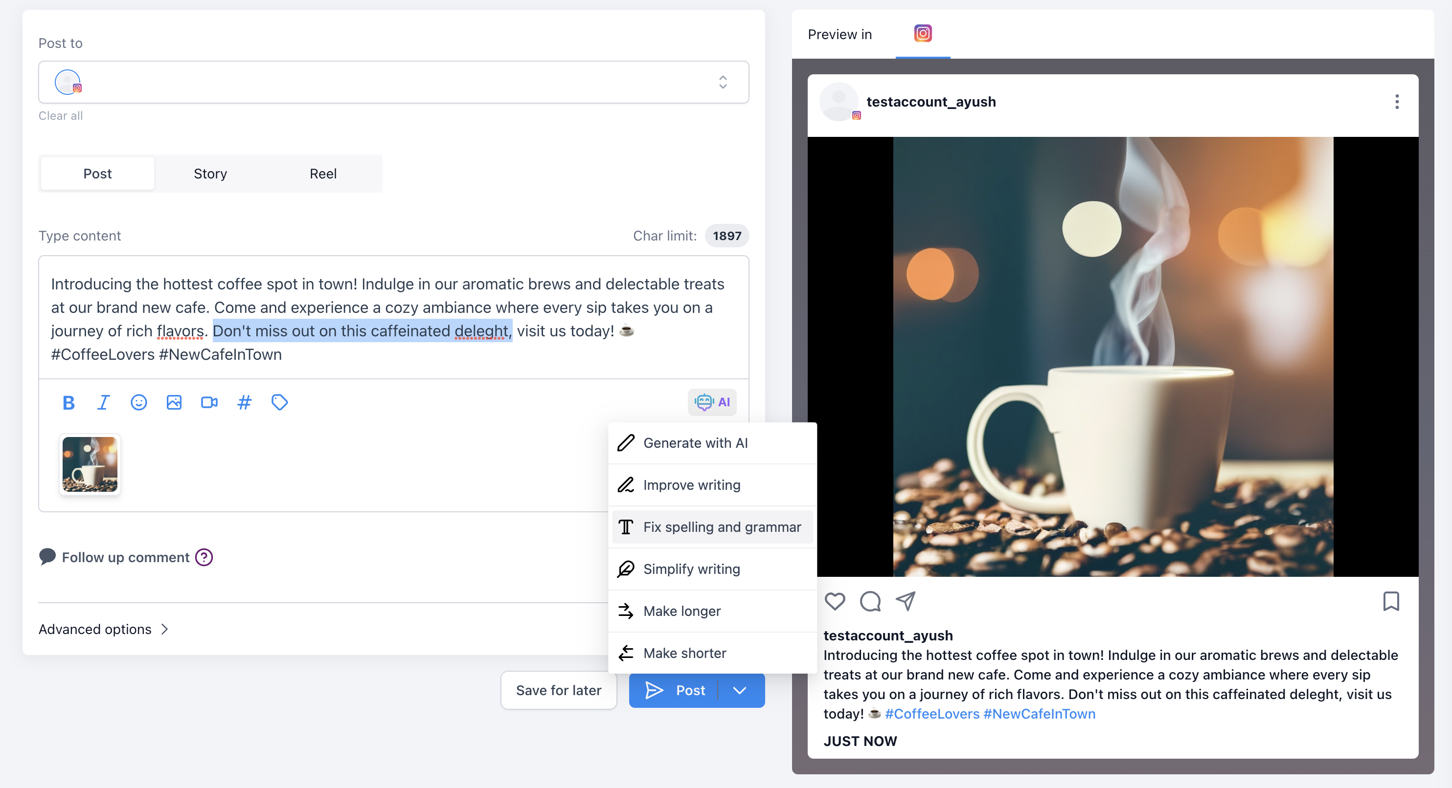 How to fix grammar and spelling, make longer content and improve ...